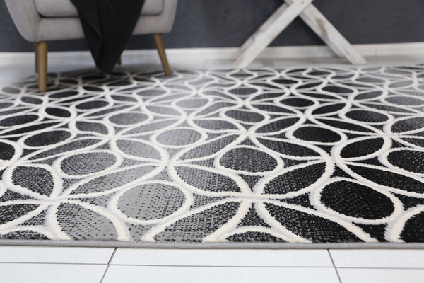 ELLIE 1645 D.GREY/D.GREY - WA Rugs